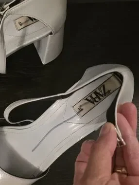 Zara | Shoes | Stylish Zara Light Blue Heels In Excellent Condition ...